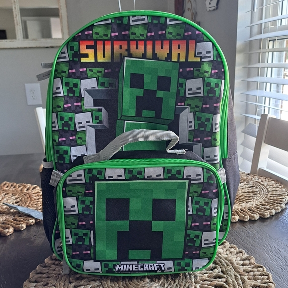 Minecraft | Accessories | Minecraft Backpack | Poshmark
